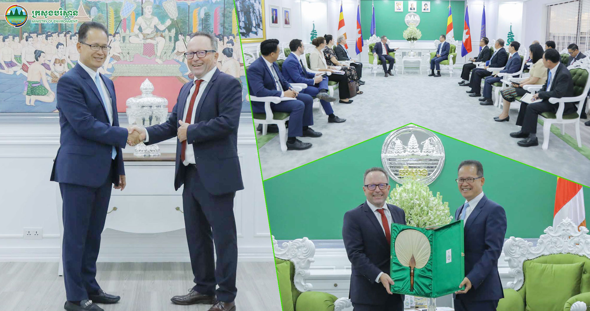 Germany Pledges Support for Cambodia's Environmental Initiatives | ក្រសួងបរិស្ថាន